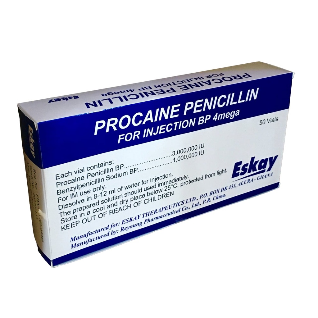 PROCAINE PENICILLIN INJ 1's | Meldinpharma